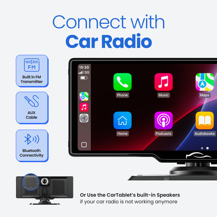 CarTablet Pro Max: Premium CarPlay Tablet for Vehicles