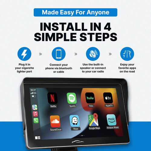 CarTablet Pro : Advanced CarPlay Tablet for Your Vehicle